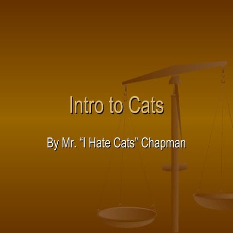 Cats | PPT