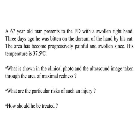 Cat scratch abcess picture and ultrasound | PPT
