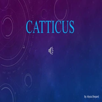 History of Cats - a historical examination of our pets and animals | PPTX