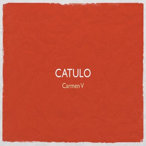 Catulo carmen v | KEY