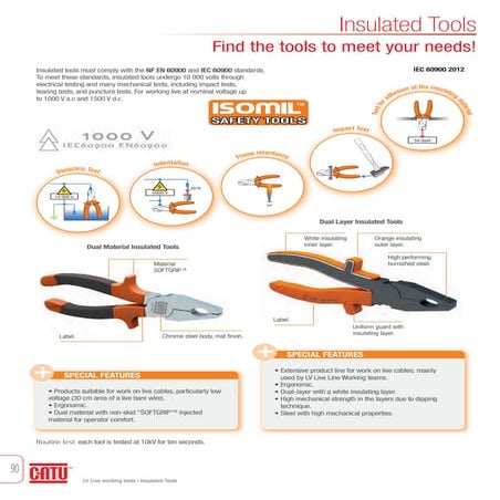 CATU LV Live Working Tools | PDF
