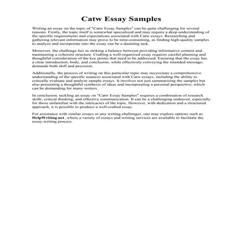 Catw Essay Samples.pdf