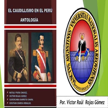 Caudillismo inicios de la República | PPTX