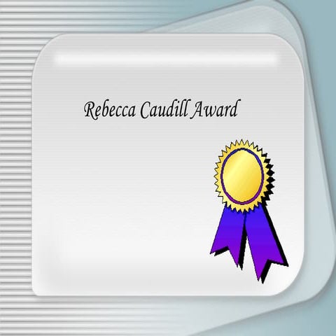 2010 Caudill Nominees | PPT | Fantasy | Genres