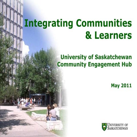 Integrating Communities & Learners | PPTX | College Education | Education