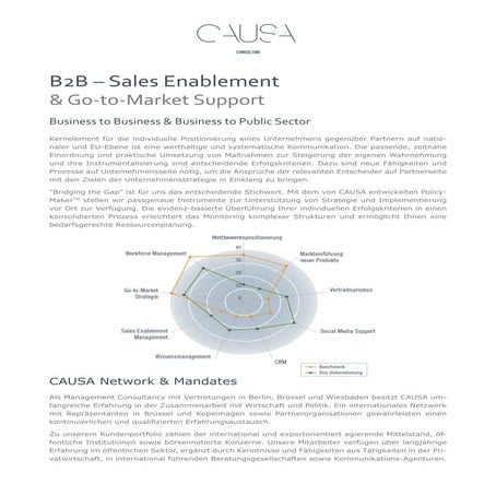 CAUSA Business Development Sales & Lead Generation Services | PDF