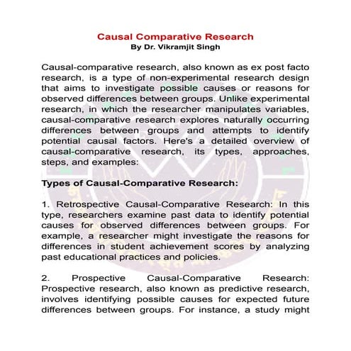 Causal Comparative Research- Vikramjit Singh.pdf