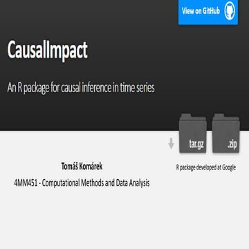 Causal Impact - Evaluating incrementality of marketing campaigns | PDF