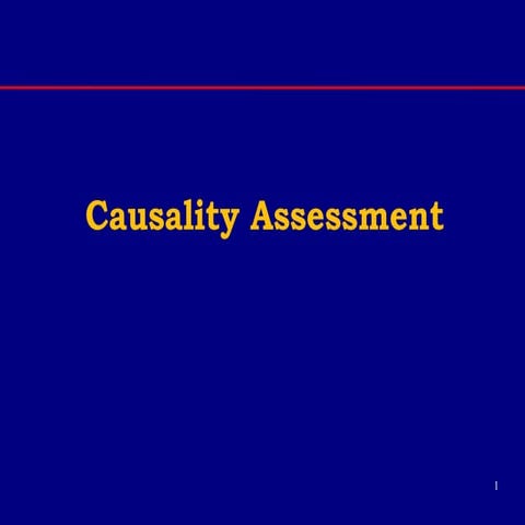 Causality Assessment _Sudhir Pawar.pptx