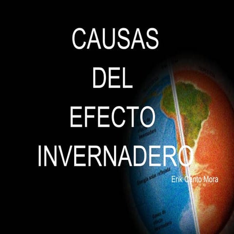 Efecto Invernadero | PPTX