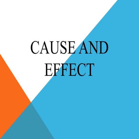 Cause And Effect MODUL BAHASA INGGRIS KELAS xi.pptx