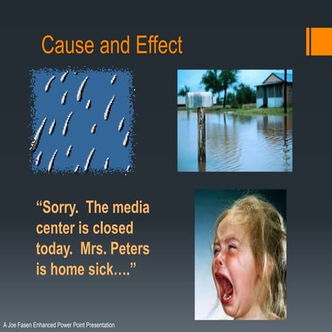 Cause and effect for First Grade | PPTX