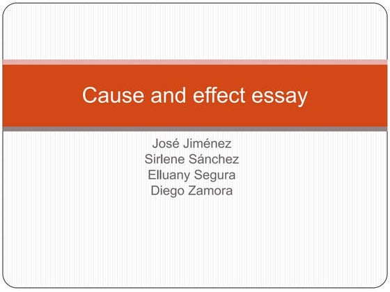 Cause and-effect paragraph | PPT