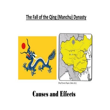 cause and effect of decline of qing dynasty pinakafinal.pptx