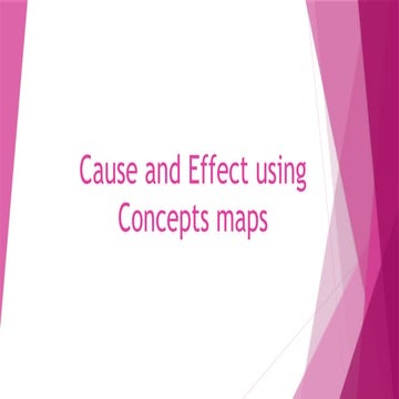 Cause and Effect using Concepts maps.pptx