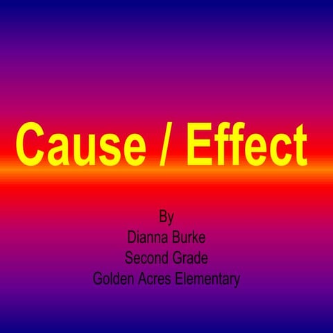 Cause Effect.ppt