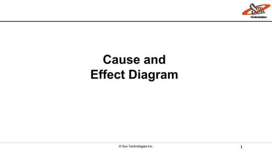 Cause and effect diagram | PPTX | Science