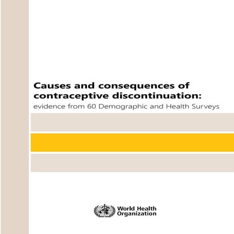Causes and consequence LARC WHO.pdf | Birth Control | Reproductive Health