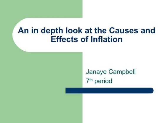 Presentation on Inflation | PPTX