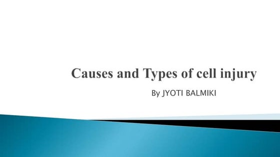 Cell injury | PPT