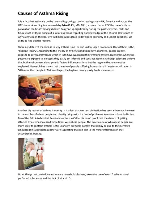 Asthma education | PPT