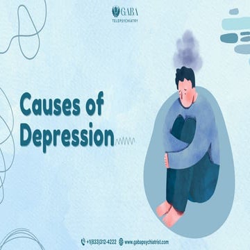 Causes of Depression - Biological, Psychological, and Environmental ...