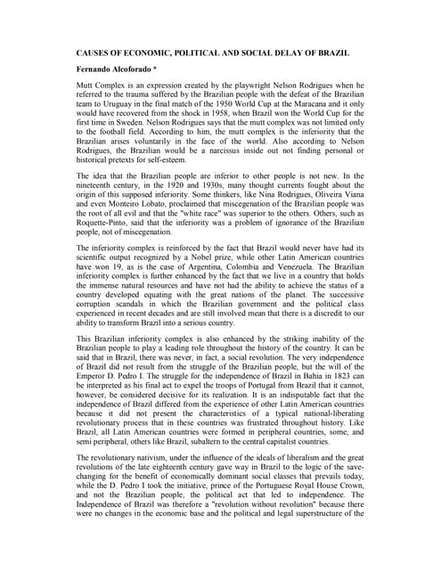 Passive revolution, counter reform or popular revolution in brazil | PDF