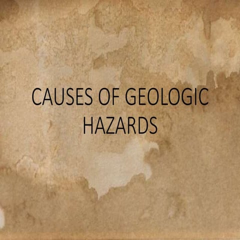 CAUSES OF GEOLO-WPS Office. powerpoint presentation | PPTX