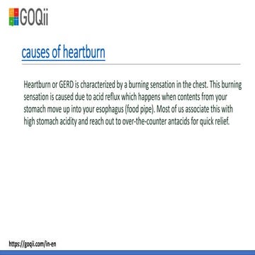 causes of heartburn | PPTX