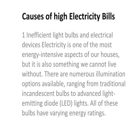 Causes of high Electricity Bills.pptx