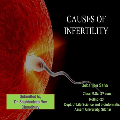 Causes of infertility | PPTX