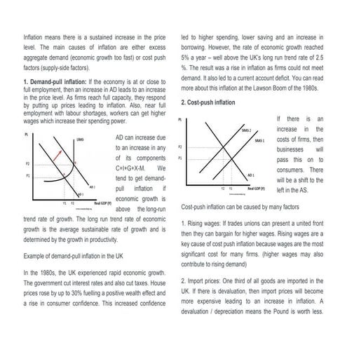 Causes of Inflation for understanding in depth | PPT