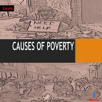 Causes of poverty | Economic Development | PPT