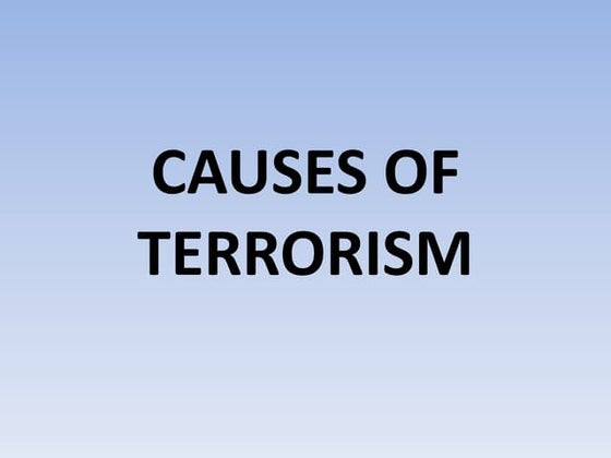 War on terrorism | PPT