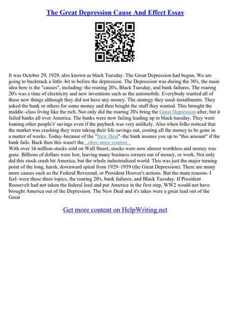 The great depression | PPT