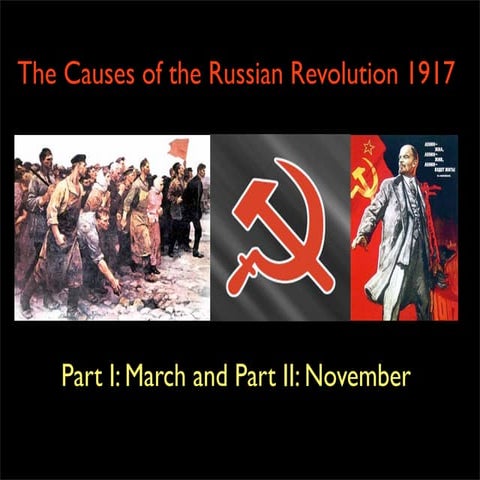 Causes of the Russian Revolution | PDF