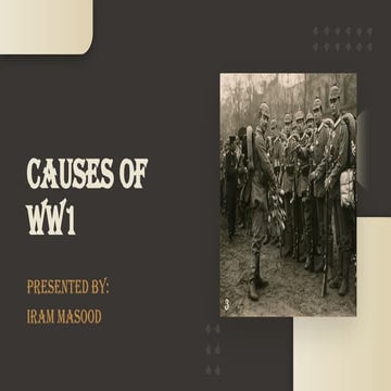 CAUSES OF World war 1 and world 00.pptx