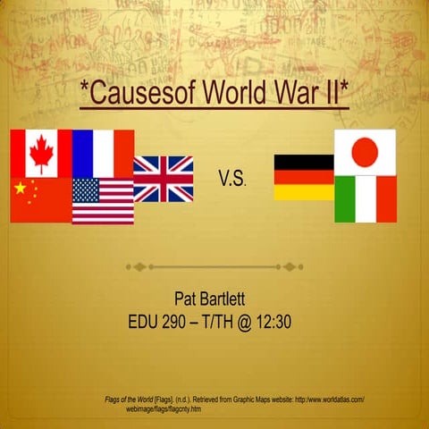 Causes of World War II | PPTX