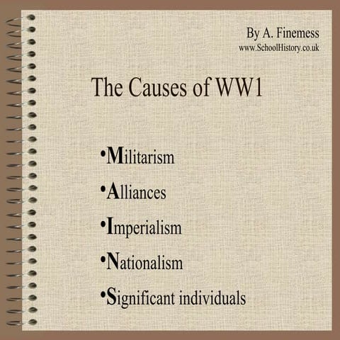 Causesofwwi | PPT