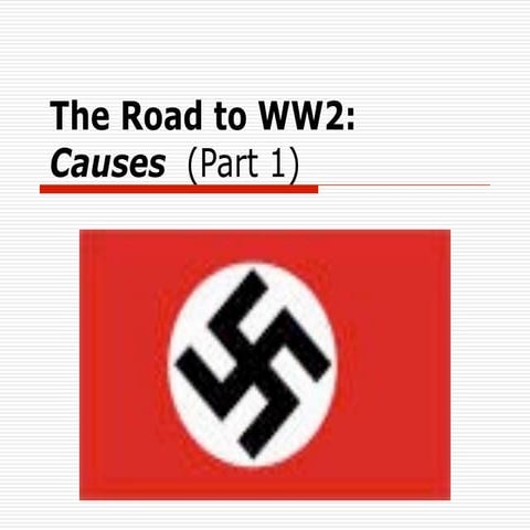Causes of wwii presentation | ZIP