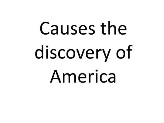 Voyage to America | PPT
