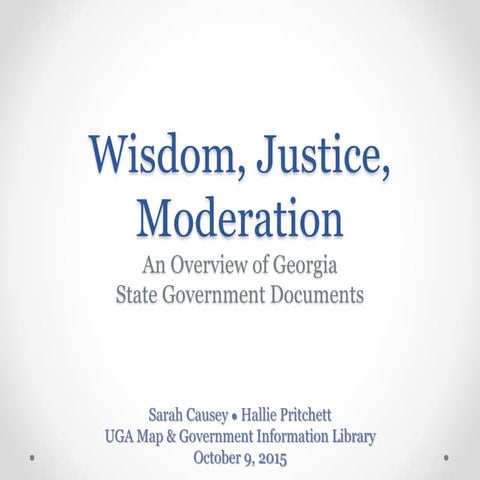 Georgia state government | PPTX