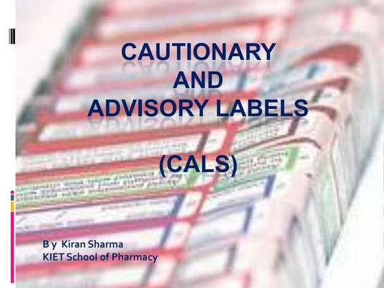 Advisory label | PPTX