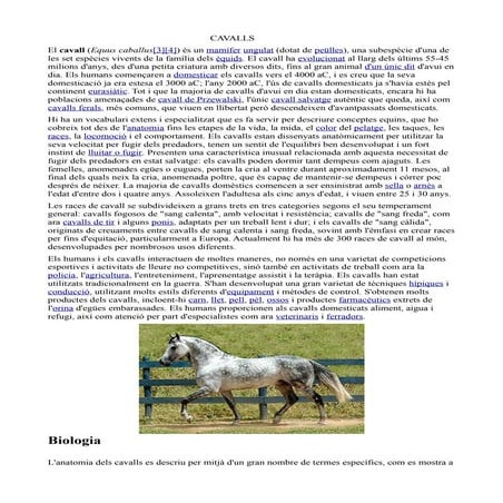 El cavall | PPT