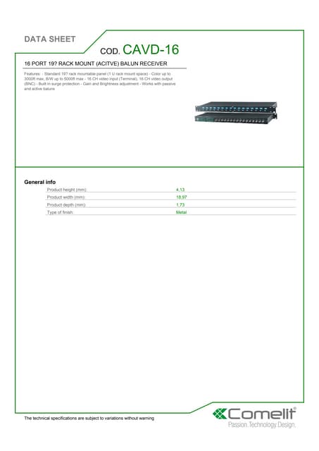 Rotronic Data Sheet HL-1D/ TL-1D Humidity and Temperature Data Loggers ...