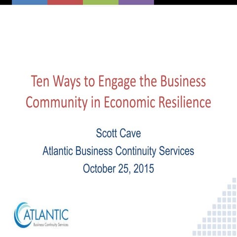 BCAW - Business Continuity Awareness Week 2016 | DOCX