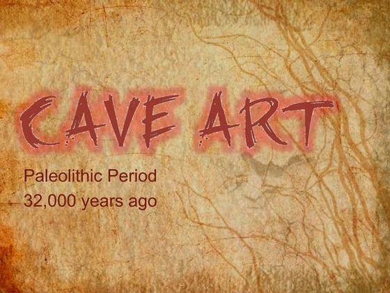 Prehistoric art | PPT