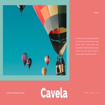 Cavela Presentation : Light Color Version | PPT
