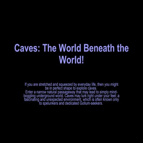 Caves | PPS