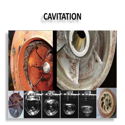 CAVITATION in pumps describes the conditions for cavitation | PDF